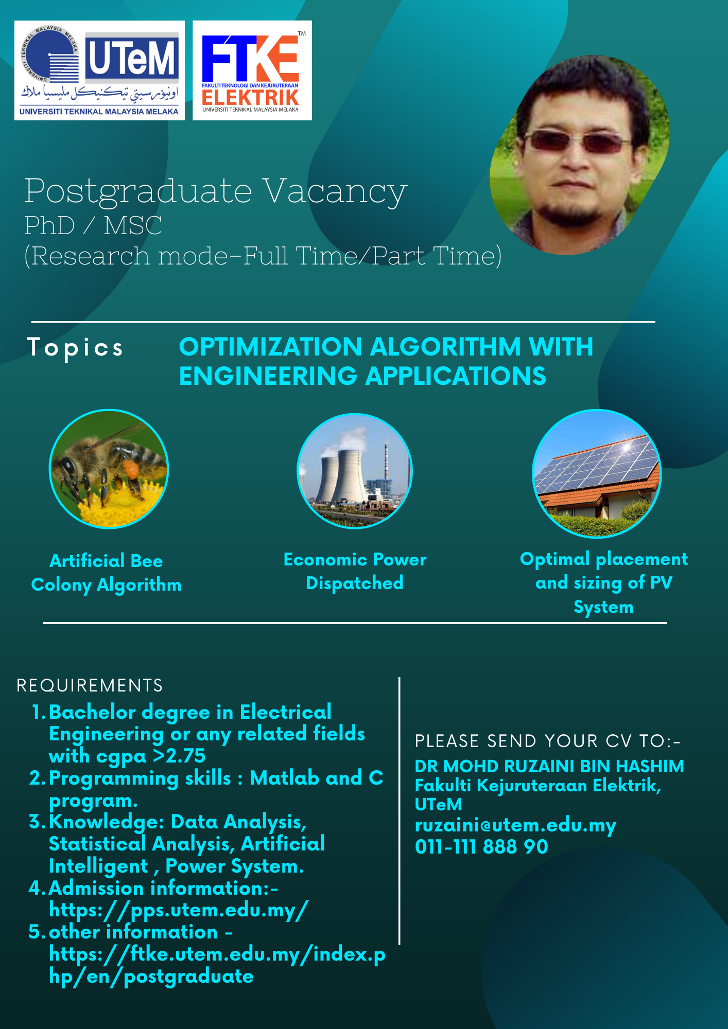 Dr. Mohd Ruzaini Bin Hashim